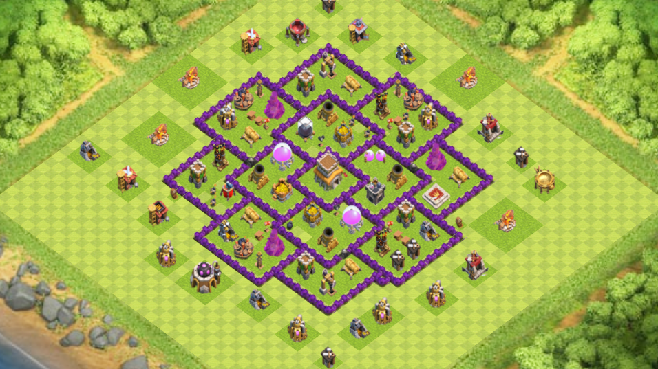 Kumpulan Base Farming TH 8 Terbaru Juni 2016 - Clasher Indo