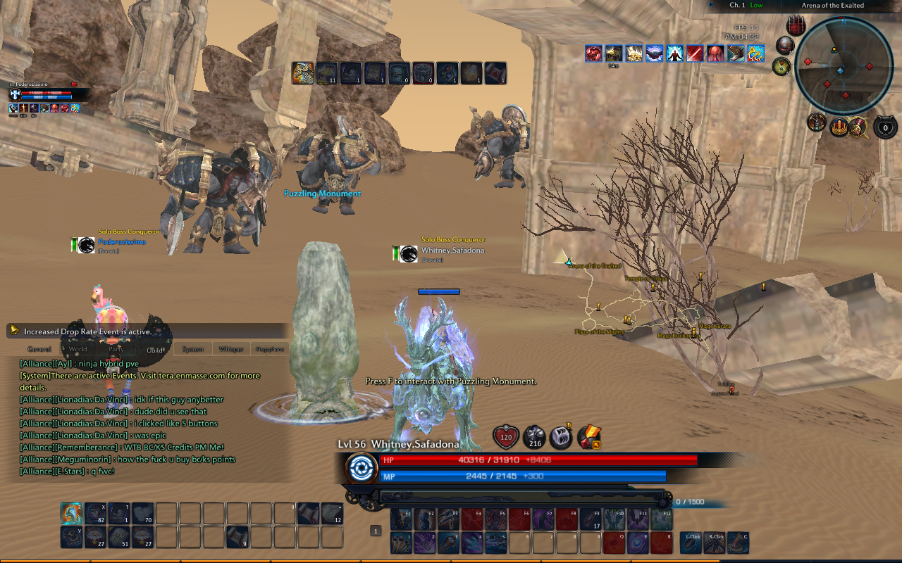 TERA para Brasileiros: CONQUISTA - Well Traveled - Montaria Spark e Pet ...