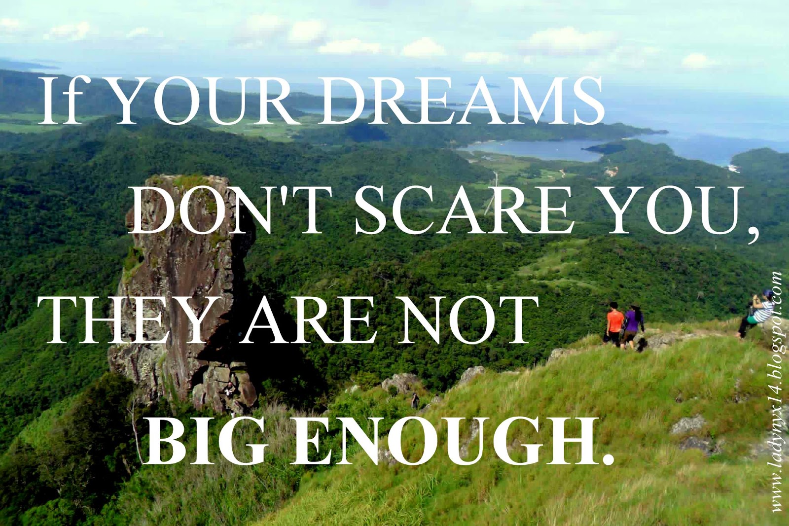 Lady Nyx: If Your Dreams Don't Scare You, They Are Not Big Enough