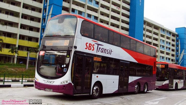 (buses[IN]gapore!): SBS Transit : Volvo B9TL/ Gemilang (SBS7777Y)