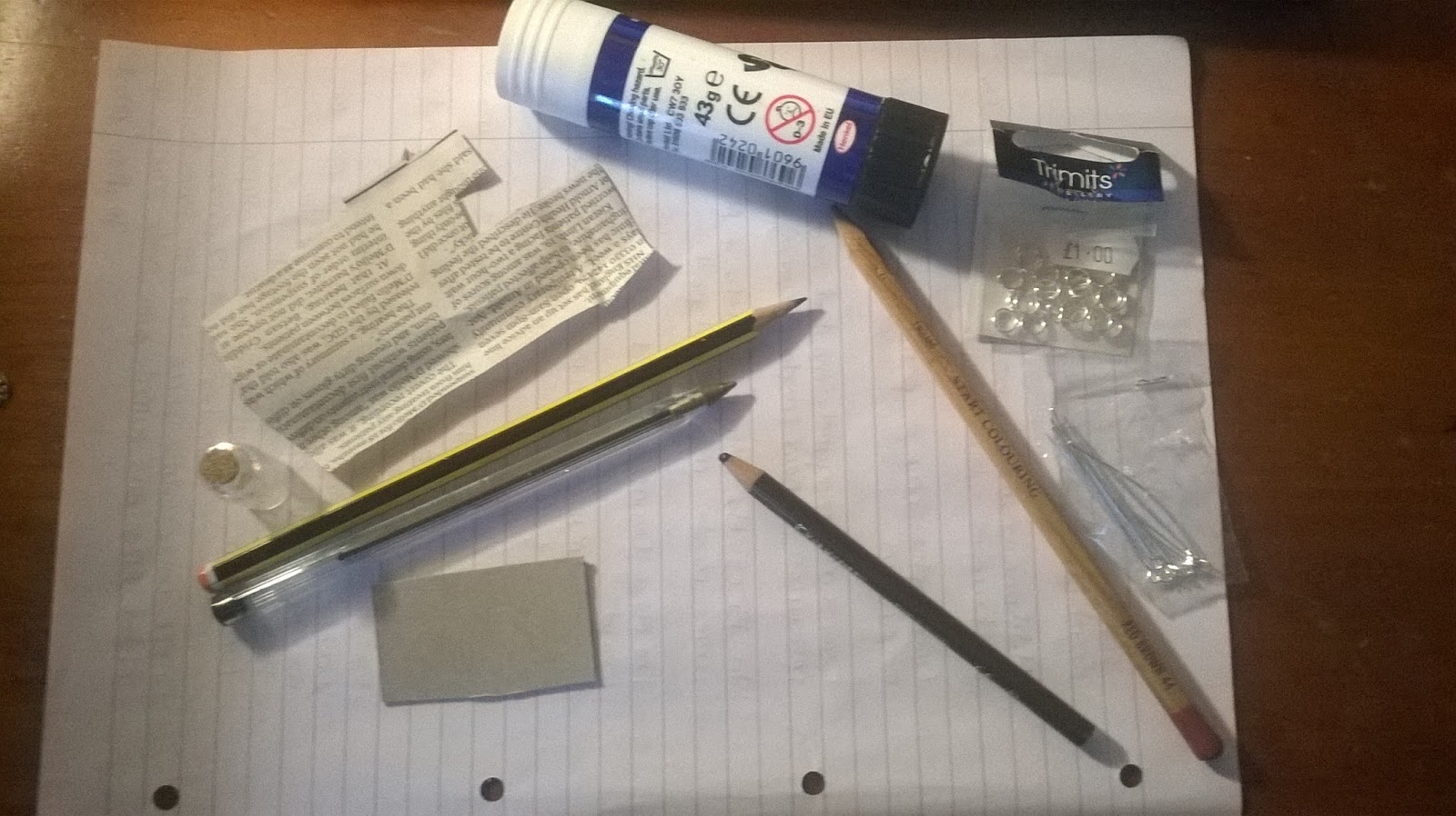 The Knitting Student: DIY Supernatural Winchester Journal Necklace