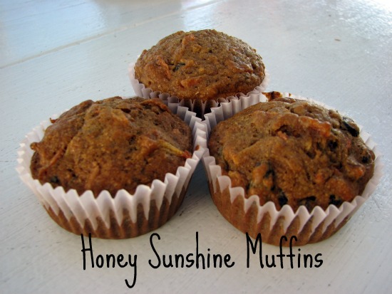 The Mary Frances Project: Honey Sunshine Muffins