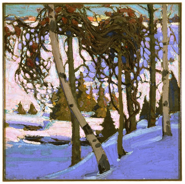 split complementary: Cool Light, Warm Shadows Landscape Painting