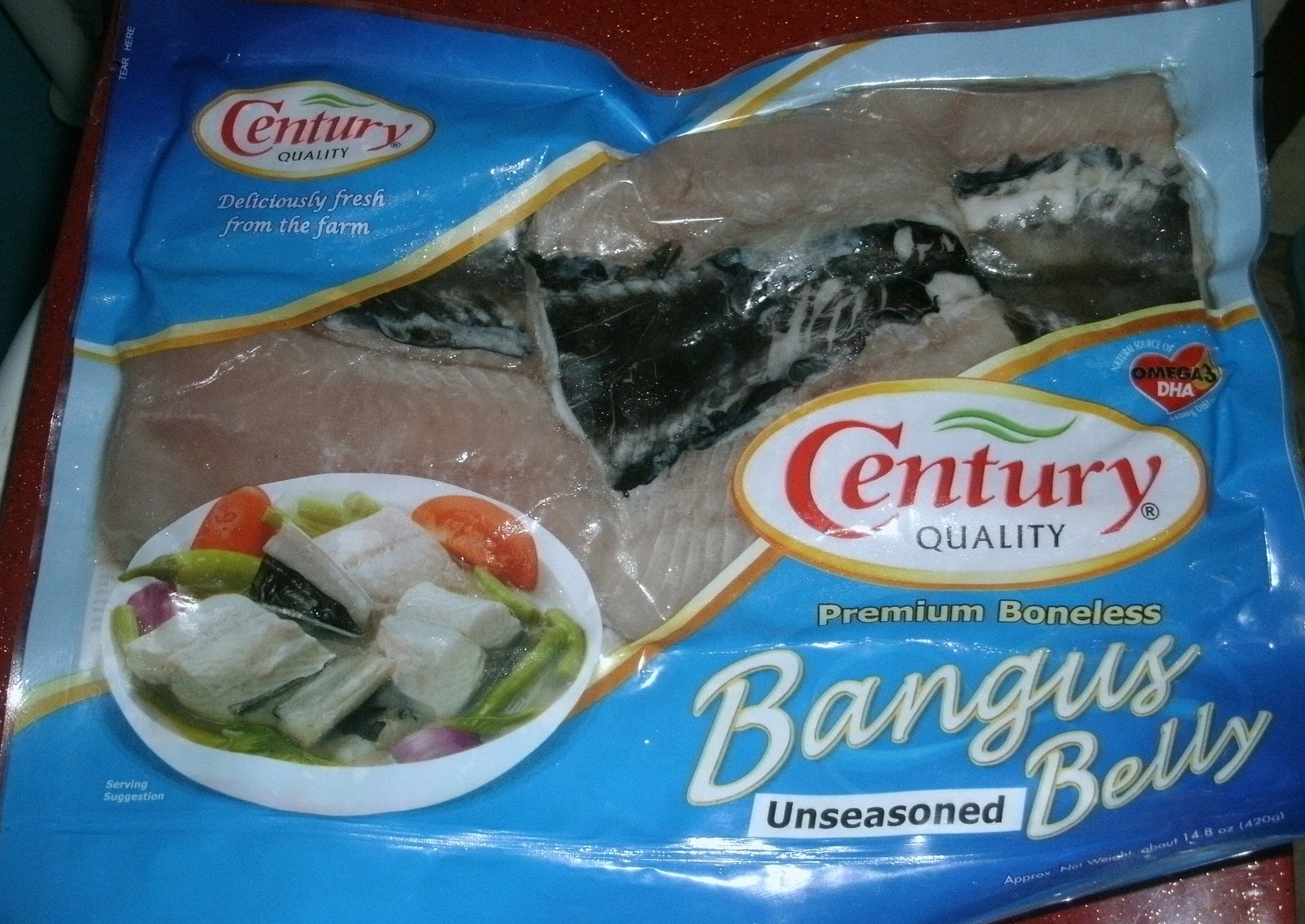 Milkfish Fillet Nutrition Information List - Frozen Milkfish, Buy ...