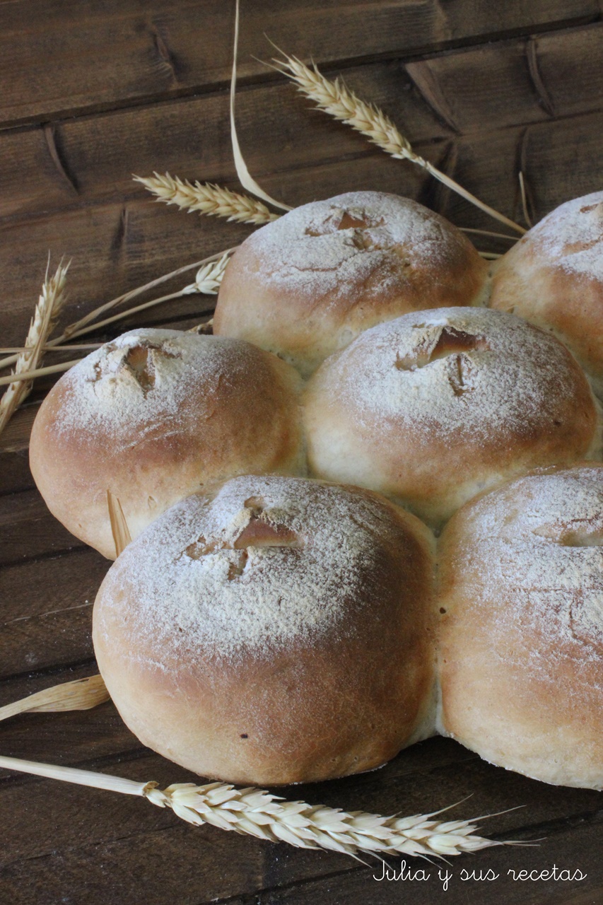 JULIA Y SUS RECETAS: Flor de pan