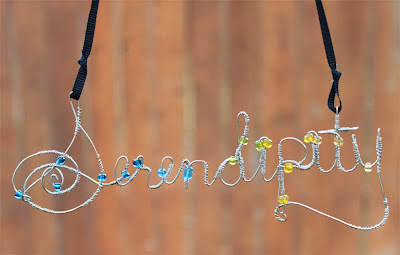 Merriment Dabbles: Wire Writing