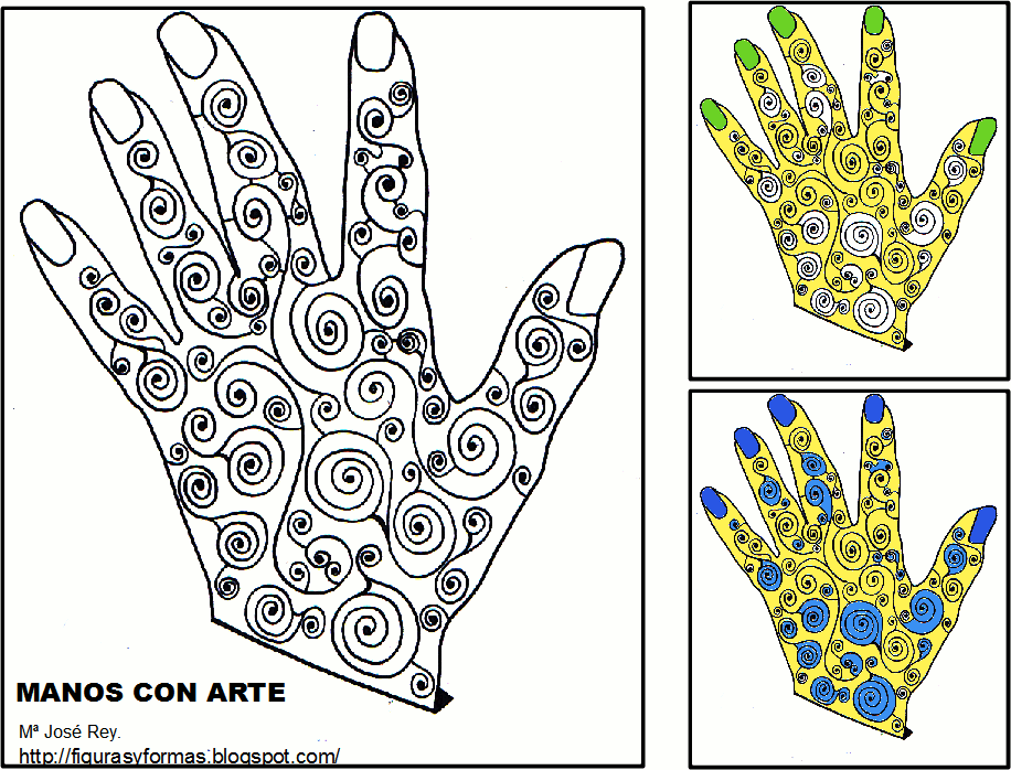 FIGURAS Y FORMAS: MANOS CON ARTE