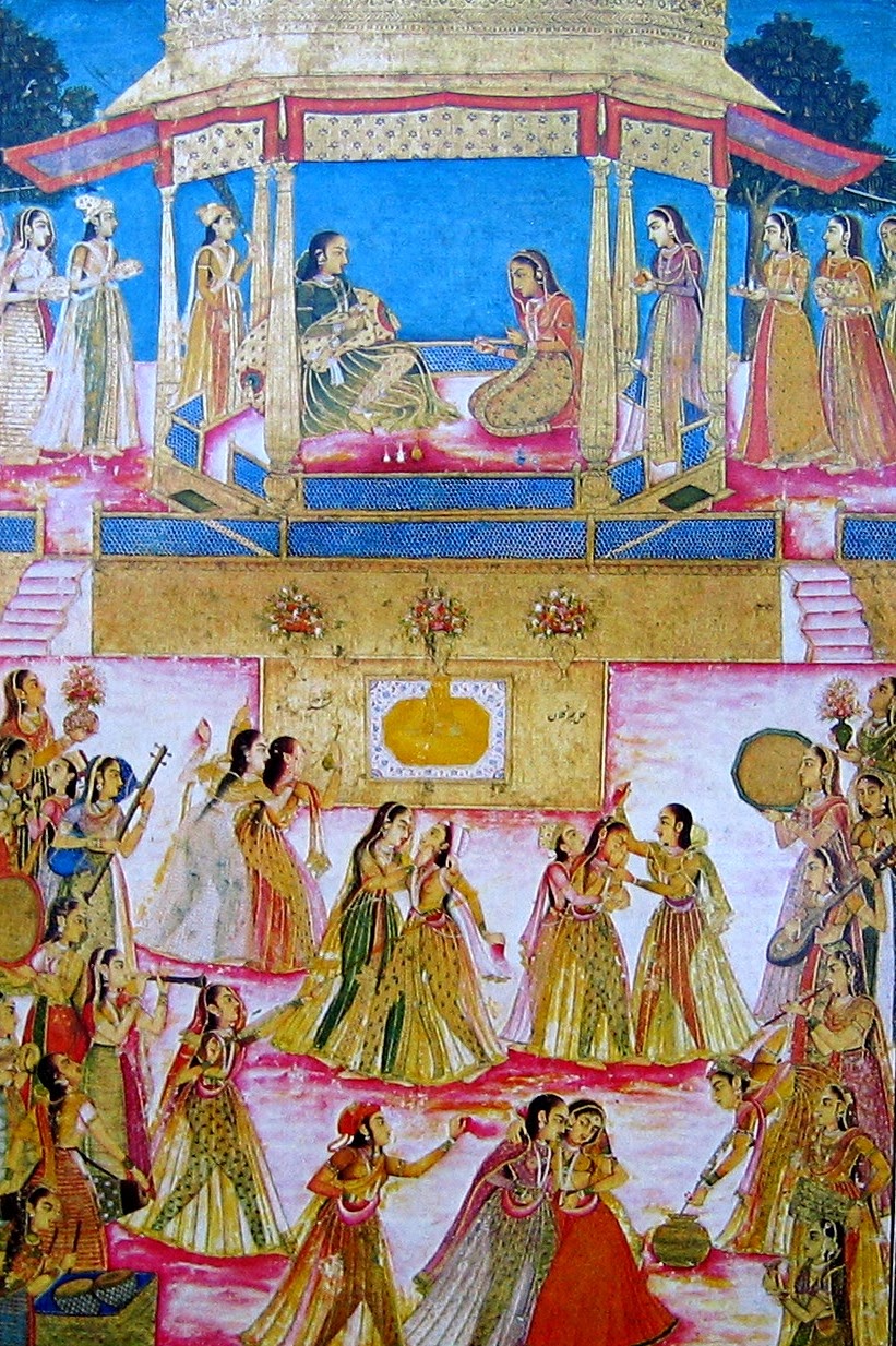 UNIVERSEBOOKBLOG: Indian miniatures by Aurora Art Publishers, Leningrad