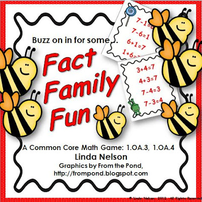 Primary Inspiration: Fact Family Fun ( and a freebie, too!)