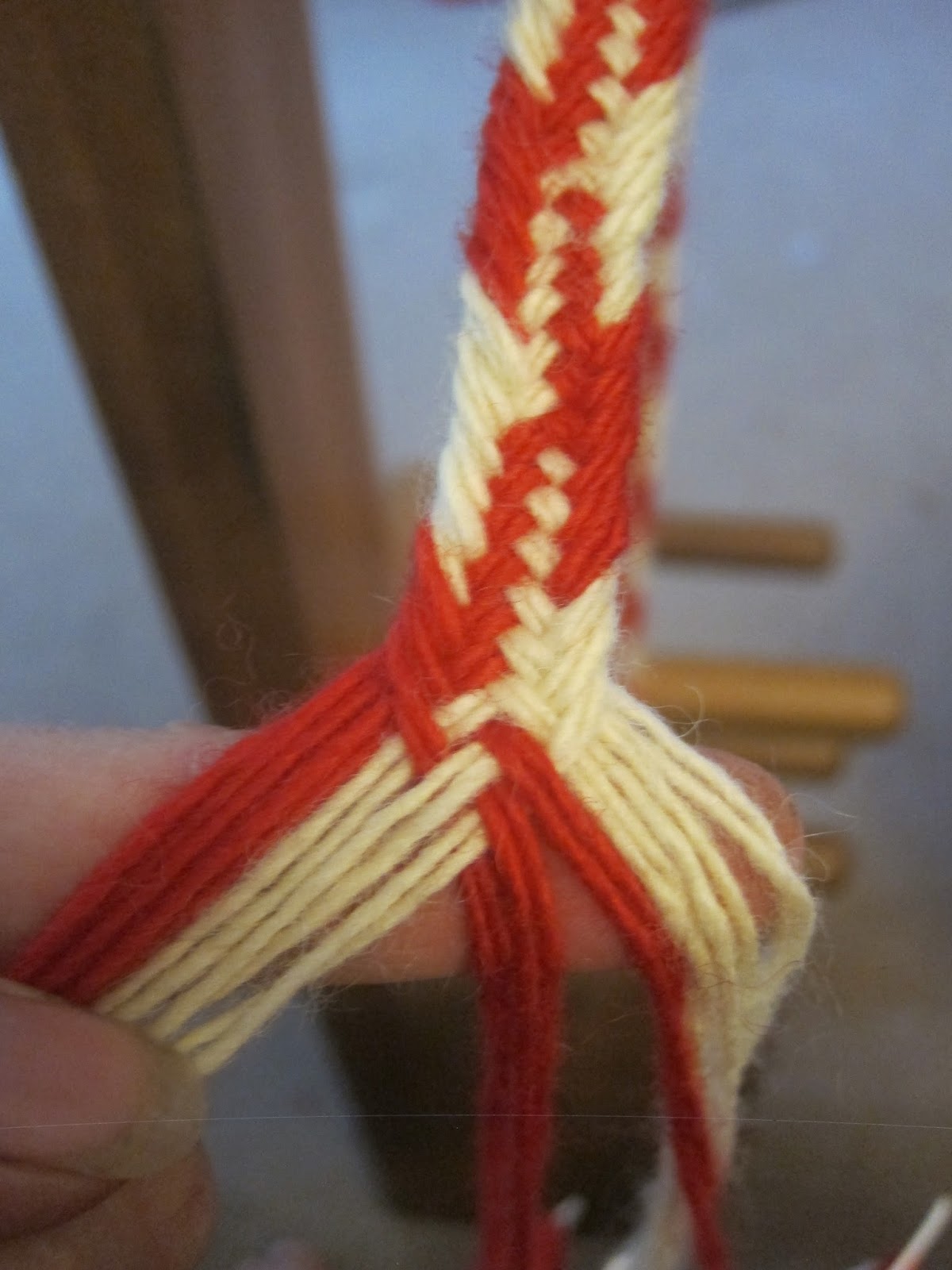 A Booke of Secretes: To make the 12 strand Skjoldehamn Belt braid