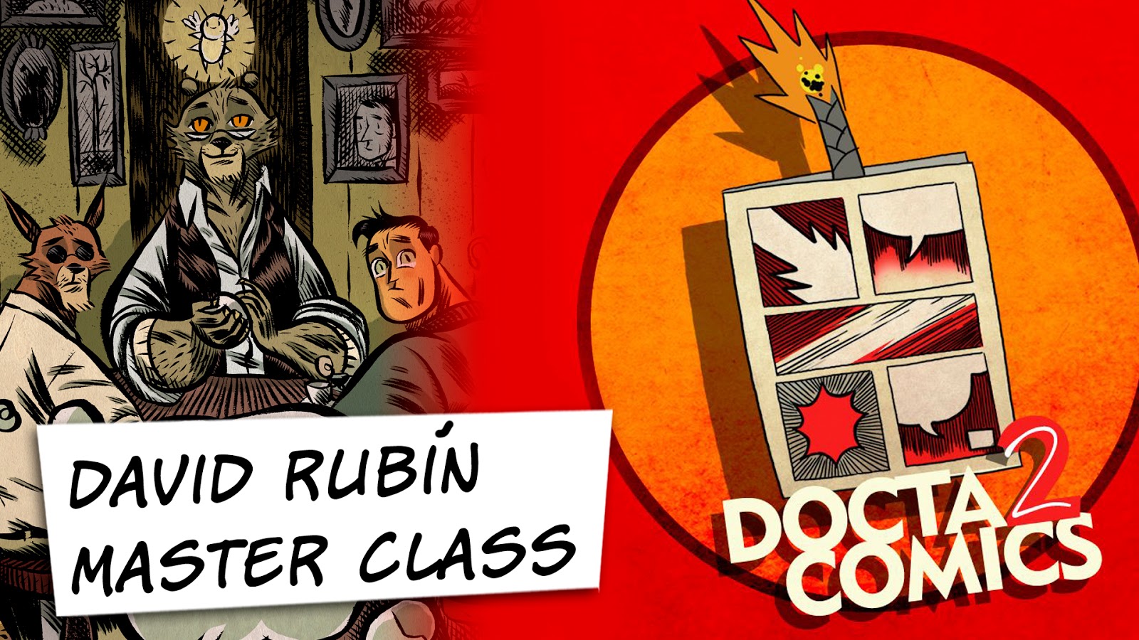 T i e r r a F r e a k: David Rubín - Master Class - Docta Comics 2016 ...
