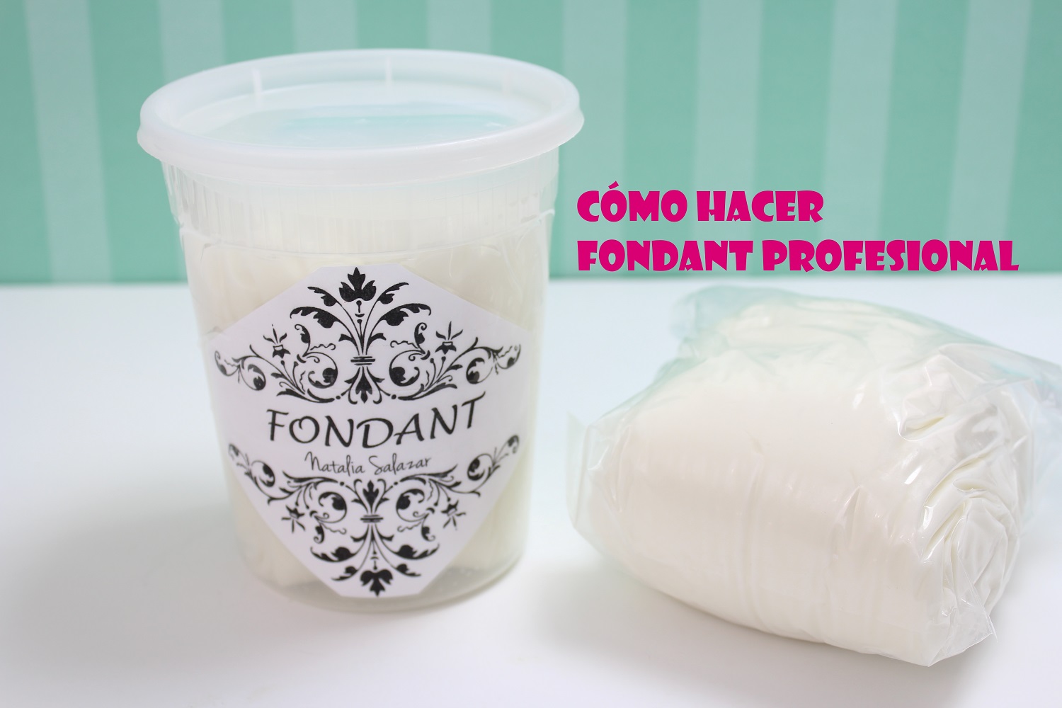 ᐅEl SECRETO para trabajar con FONDANT en climas húmedos.