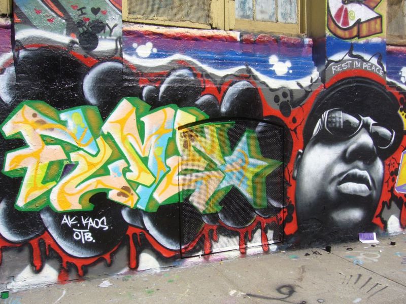 best biggie graffiti wall - urbannation