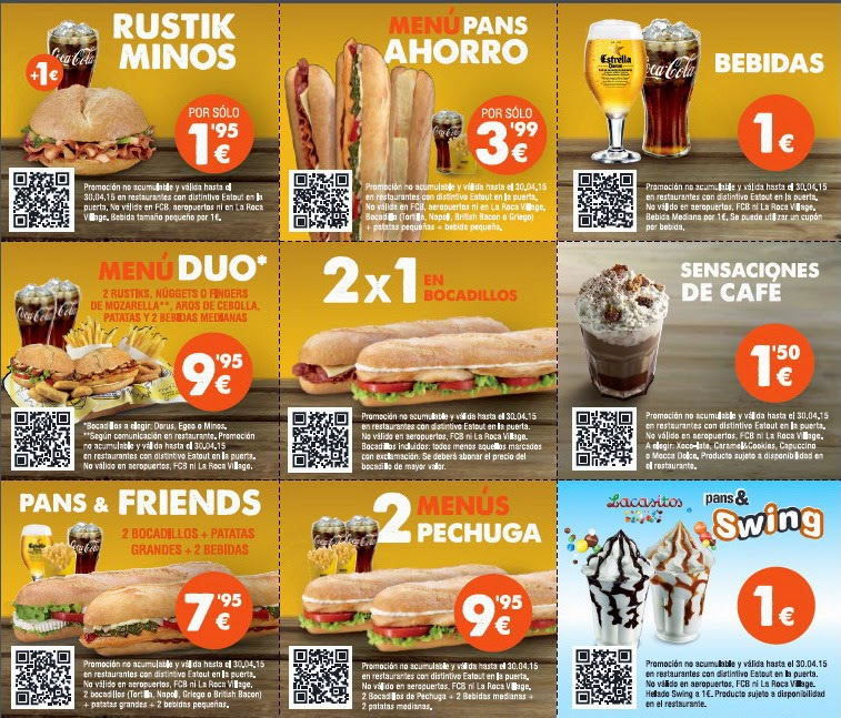 me gusta ahorrar: Cupones descuento Pans & Company