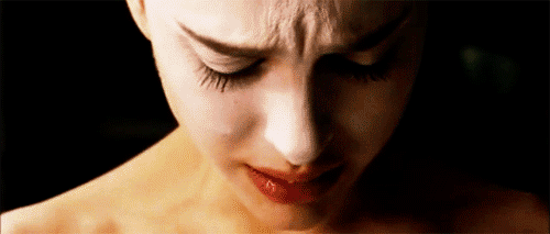 The Glass Character: Natalie Portman crying