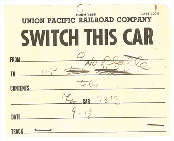 modeling the SP: Route cards, Part 16 — model uses