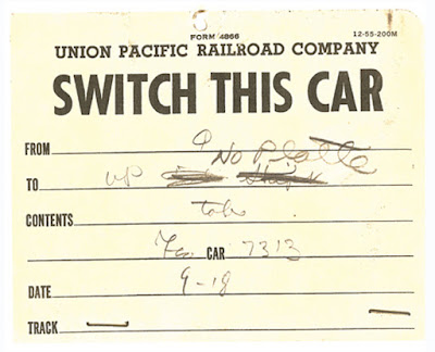 modeling the SP: Route cards, Part 16 — model uses