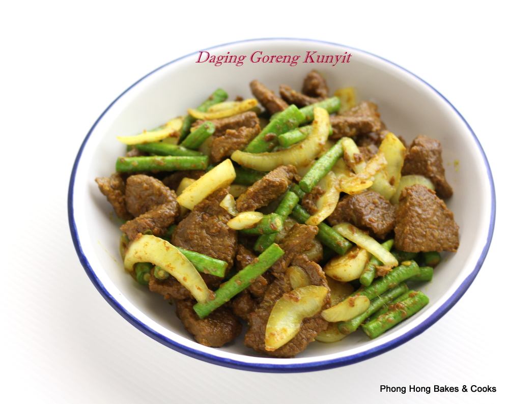 PH the Malaysian Carnivore: Daging Goreng Kunyit (Turmeric Beef)