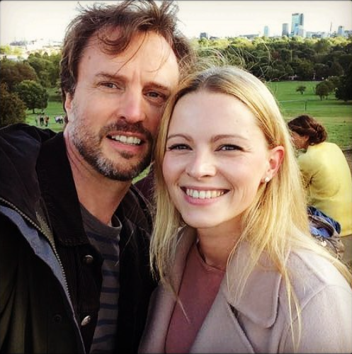 Jonathan Firth: Jonathan's making a selfie (I think) with a beautiful ...