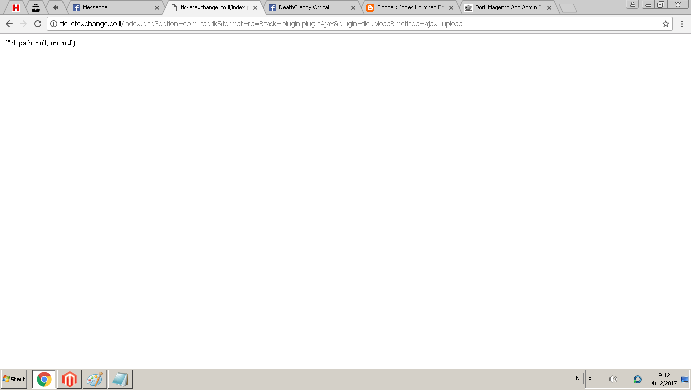 Cara Deface Dengan Com_Fabrik Upload Shell Vulnerability - Jones Unlimited Edition