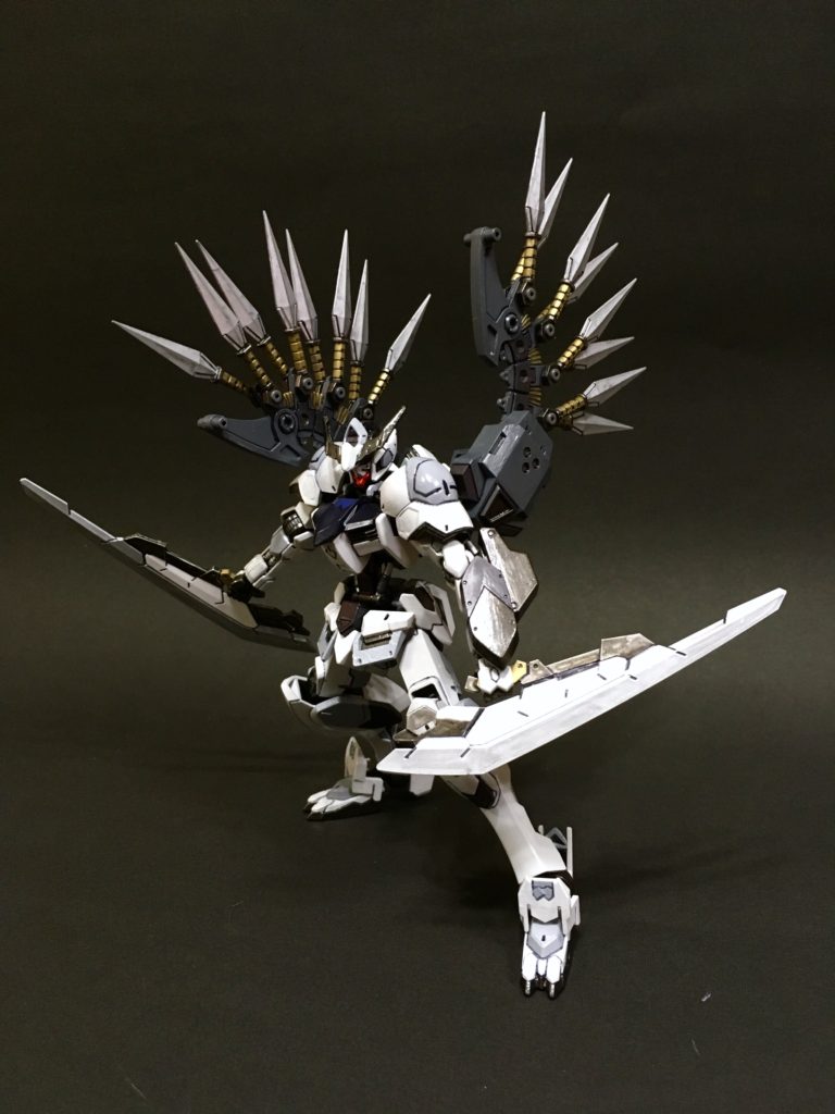 GUNDAM GUY: HG 1/144 Gundam Barbatos Full Blades - Customized Build