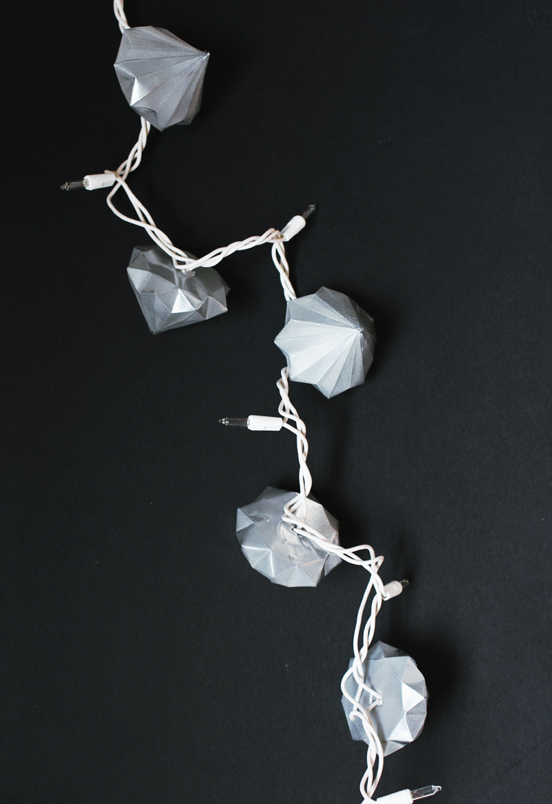 Details Make The Design: Diamond lights DIY