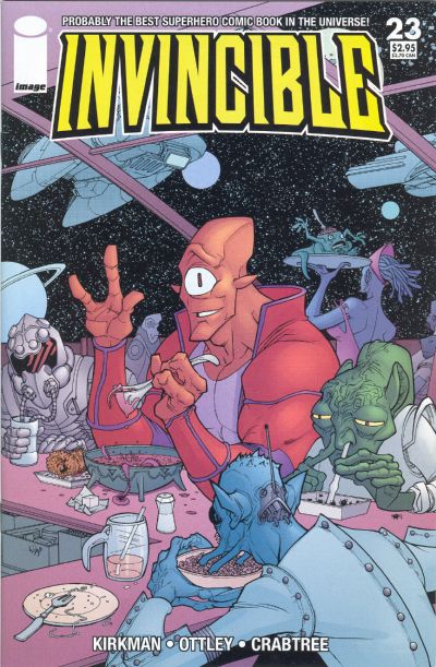 In The Mouth Of Dorkness: Comic Review: Invincible Volume 2