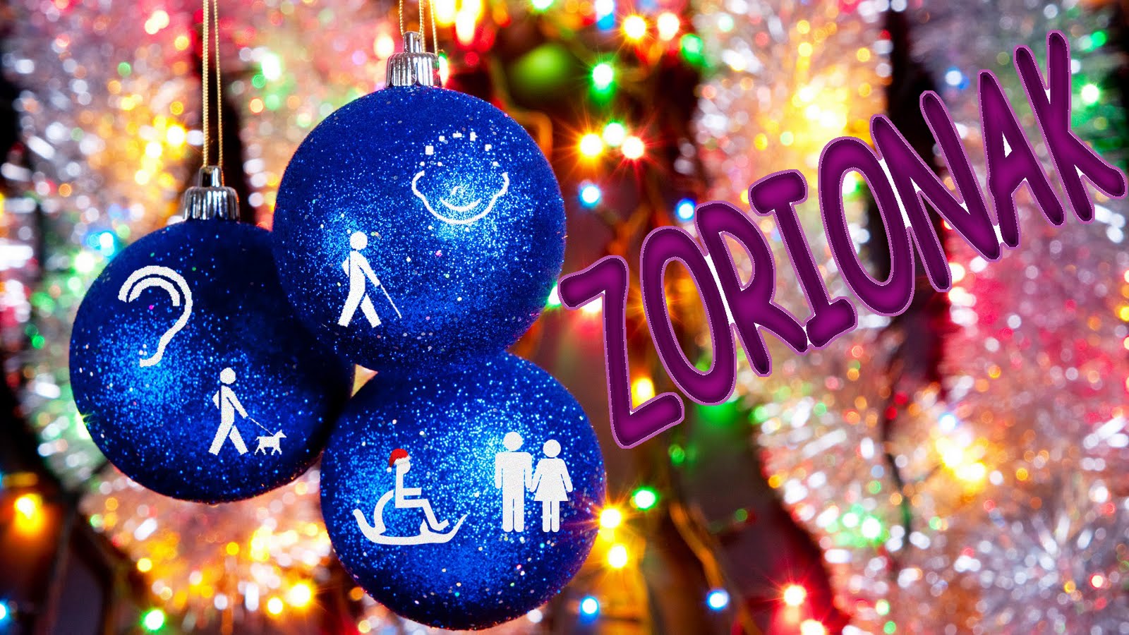 Santurtzi Accesible (Sin barreras) = Mapamundi de Santurtzi: ZORIONAK