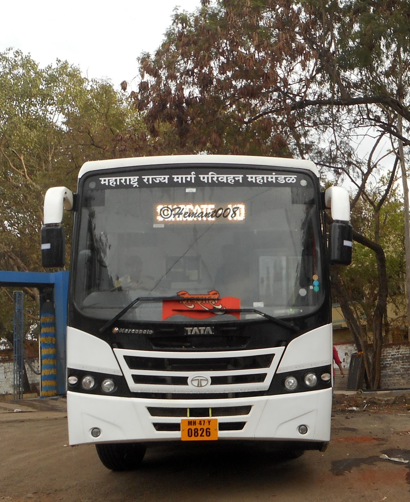 Tata Bus Msrtc