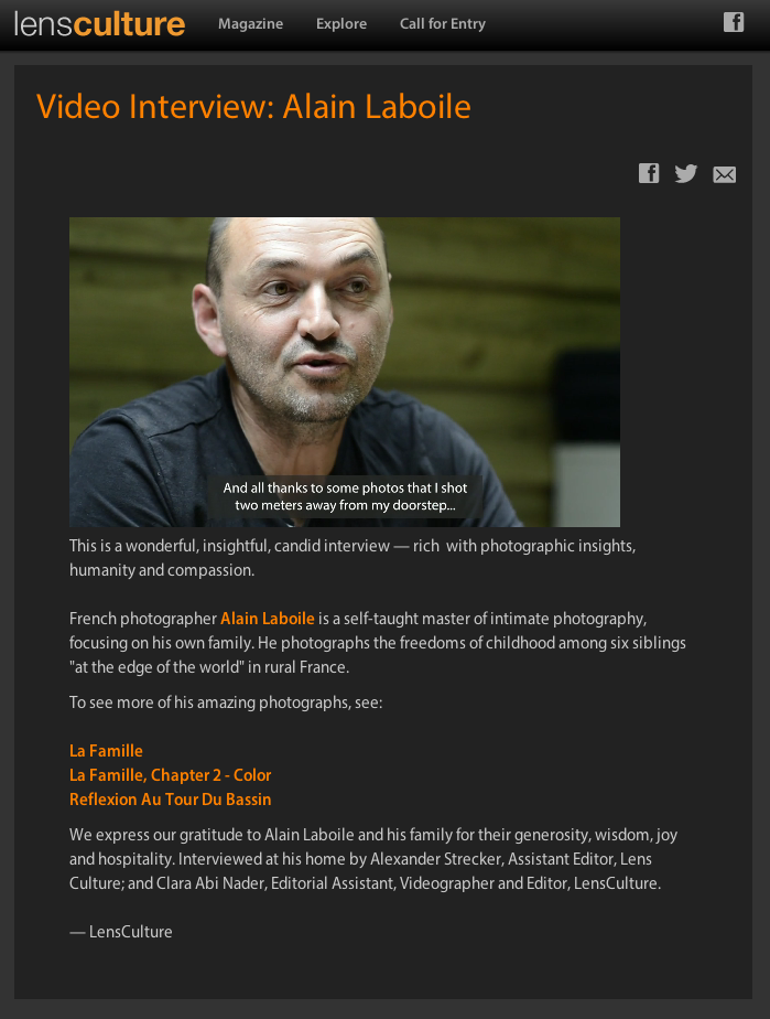 dnj gallery visitors: Video Interview with dnj artist: Alain Laboile