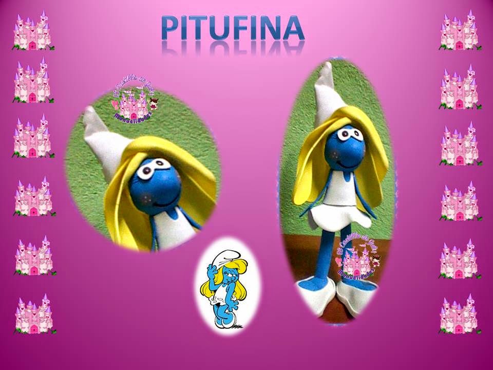 El Castillo de July Manualidades: PITUFINA