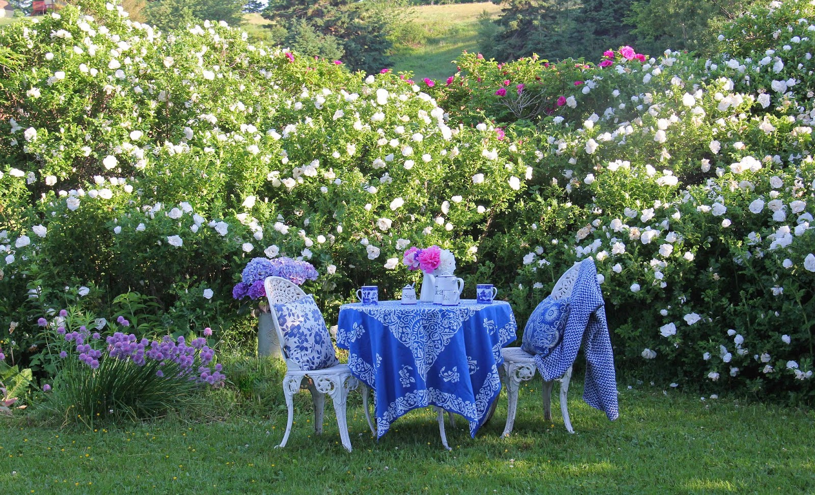 Aiken House & Gardens: Rose Garden Tea