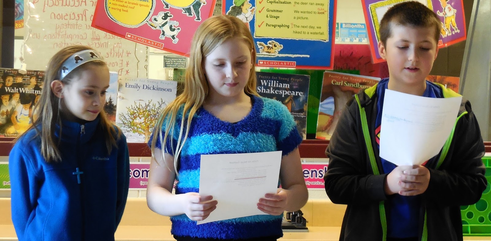 Group Blog: Monday Musing: Blue Balliet: Author Visit Observations by ...