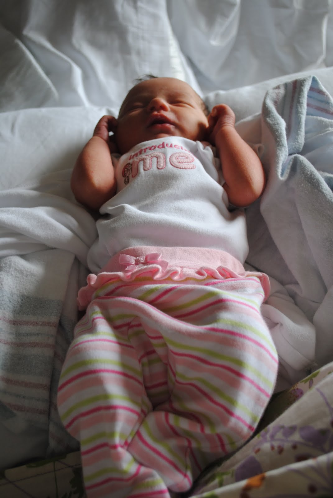 The Elwood Family: One Week Old