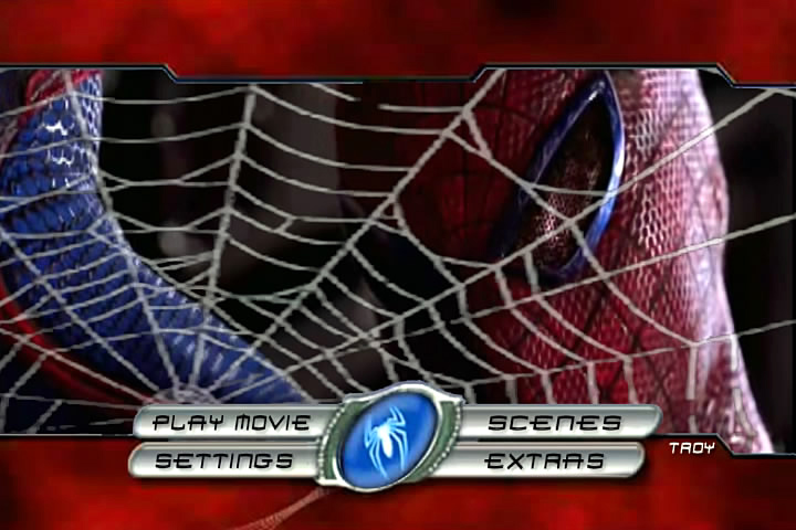 Troyano Designs: The Amazing Spiderman (2012) [SOLO MENU DVD Custom ...