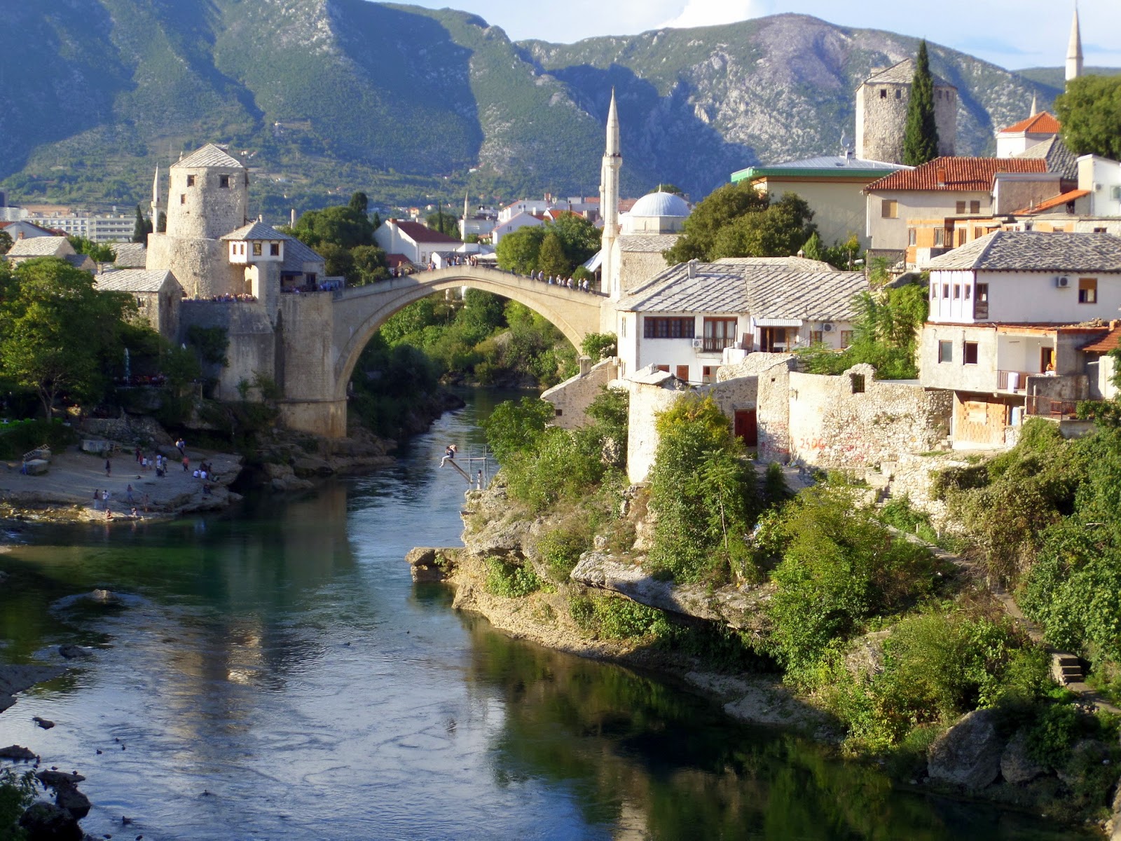 Julie's Travel Blog: 3 Tips for Climbing the Old Bridge (Stari Most) in ...