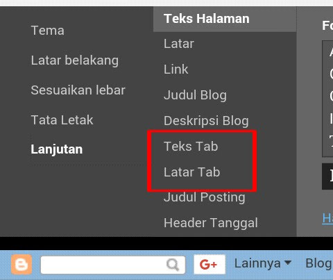 Cara Membuat Menu Bar di Blogger tanpa edit HTML - Kumpulan Cara