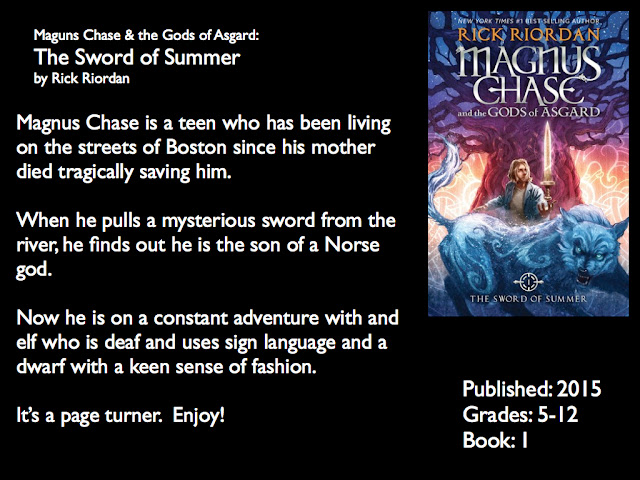 Young Adult Reading Machine: Magnus Chase & the Gods of Asgard: The ...