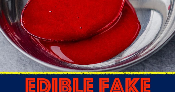 Herbivore Cucina: Edible Fake Blood for Halloween