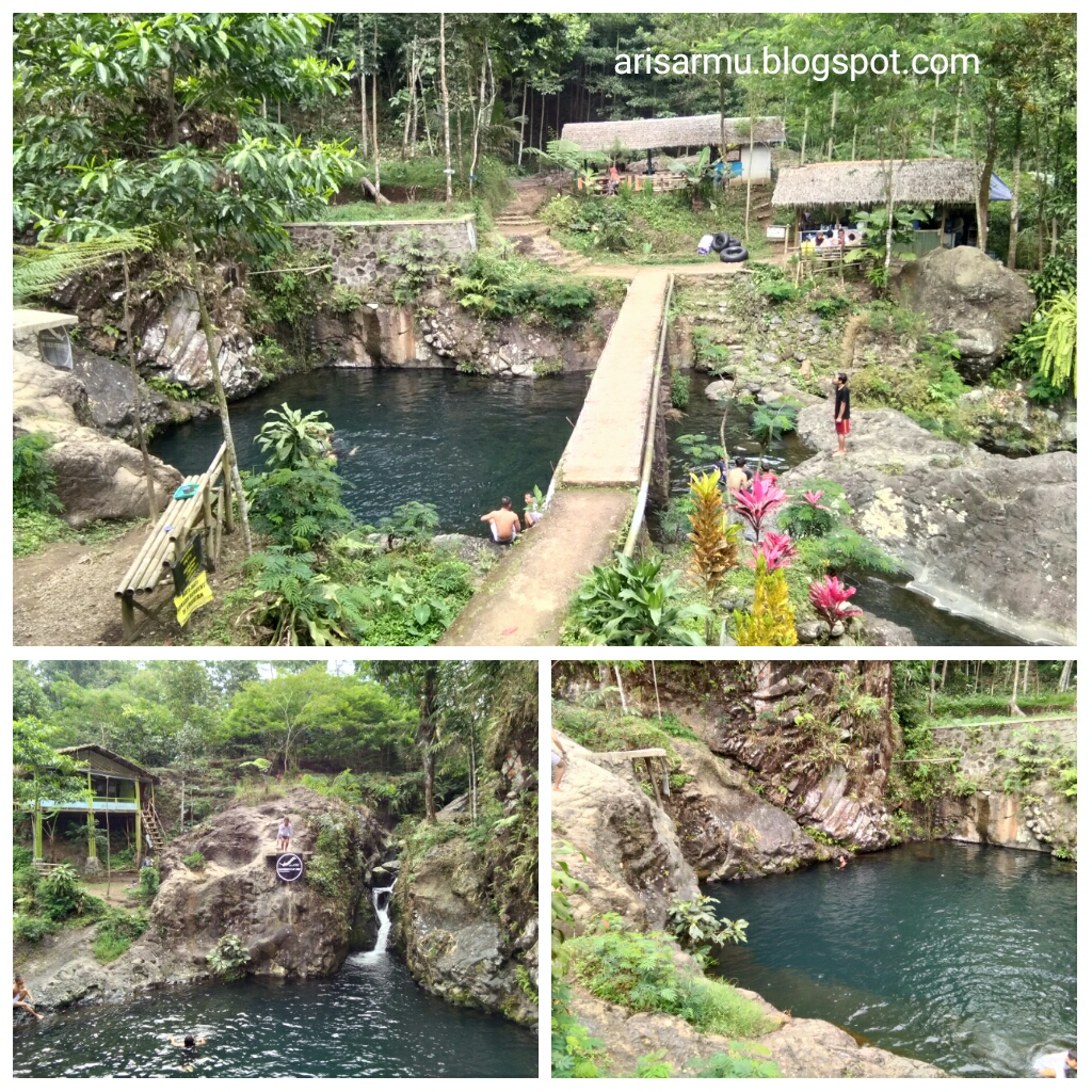 Curug Telu (waterfall), Karangsalam-Baturraden