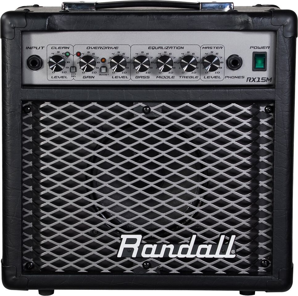 Rex and the Bass: Review: Randall RX15M Practice Guitar Amplifier
