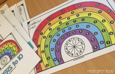 Frog Spot: Rainbow Addition to Ten