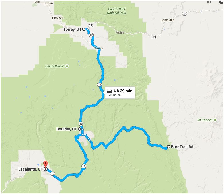 Tombstone's Travels: Torrey, Utah.