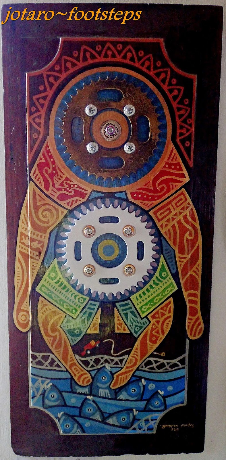 Footsteps - Jotaro's Travels: Art Gallery : Filipino Ivatan Art @ Batanes