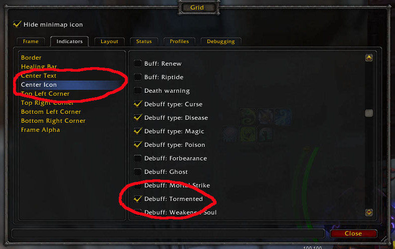 Reality Avoidance: Showing Custom Buffs and Debuffs in Grid