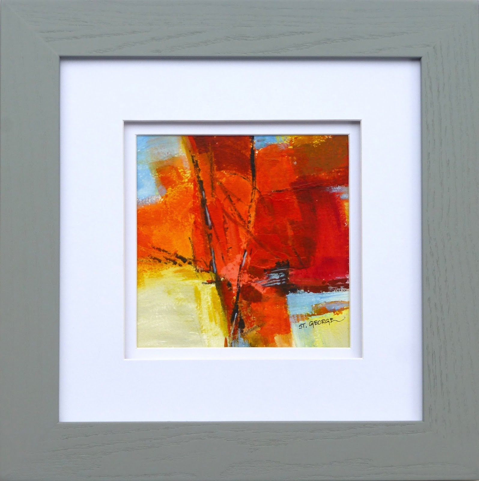 Gillian St George - Contemporary Art : "Crossroads"