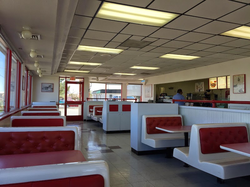 Green Chile Burger at Blake's Lotaburger