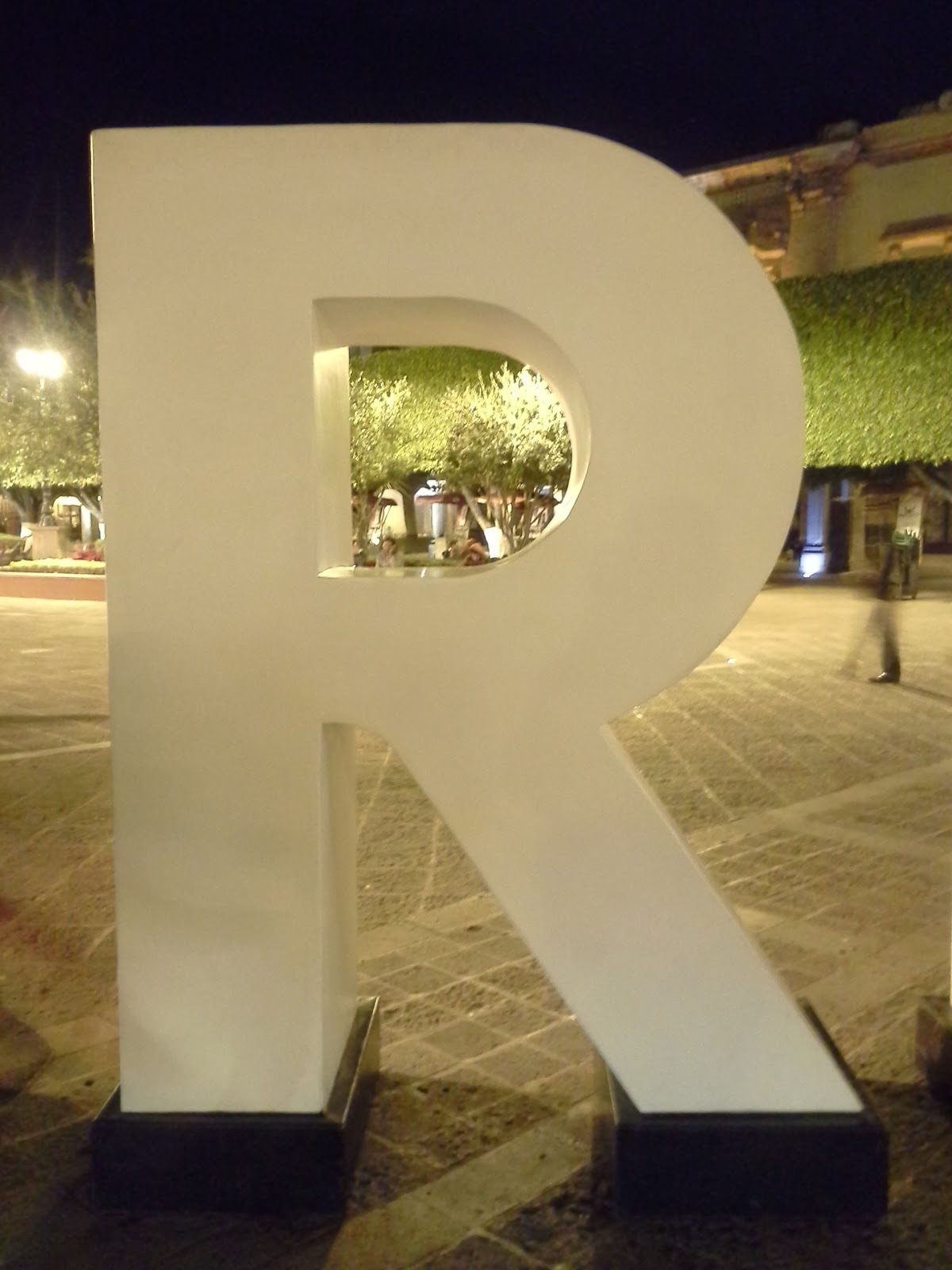 Letras monumentales Querétaro