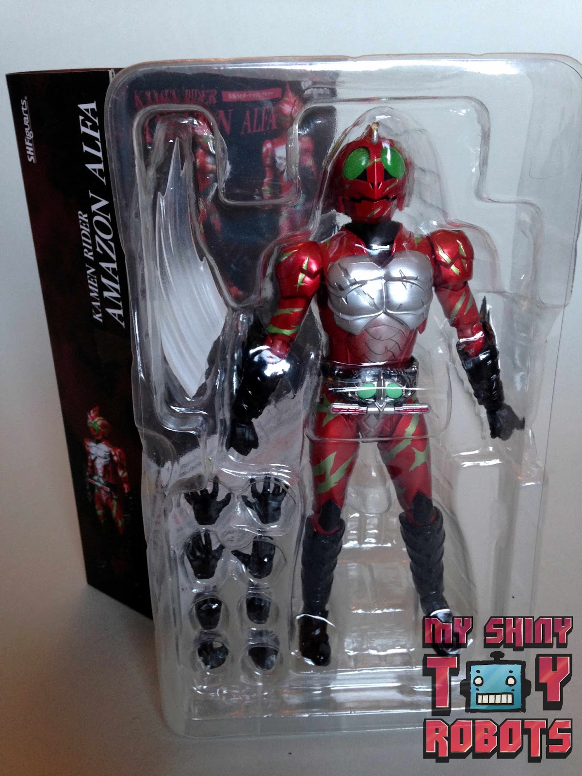My Shiny Toy Robots: Toybox REVIEW: S.H. Figuarts Kamen Rider Amazon Alpha