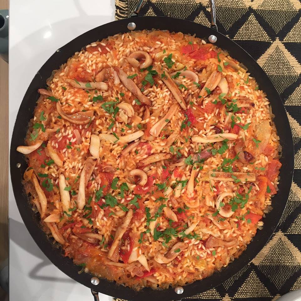 Sabor a Mí: Arroz con calamares